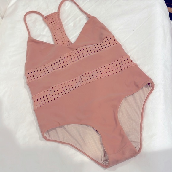 Acacia Swimwear Swim Acacia Girls Swimwear Honey One Piece Nude Size Xl Poshmark